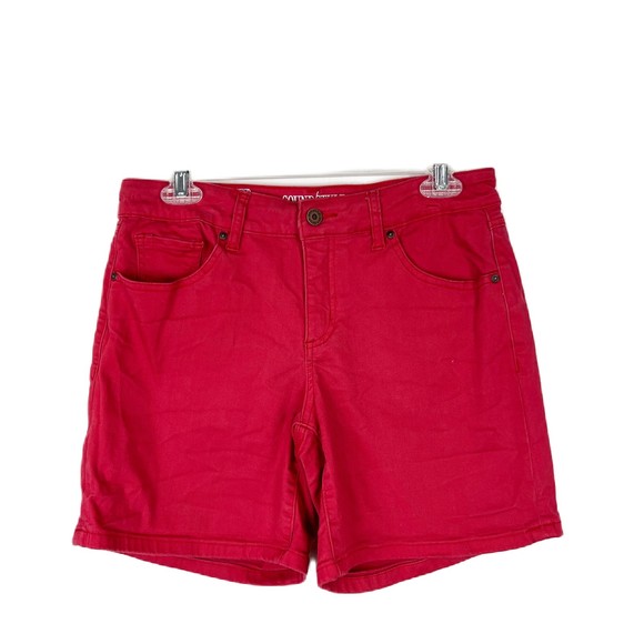 Sound / Style | Shorts | Sound Style Shorts Women 6 Red Bobby Boyfriend ...